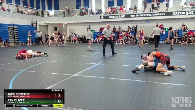 105 lbs Round 4 (6 Team) - Jack Proctor, West Forsyth WC vs Ray Oliver ...