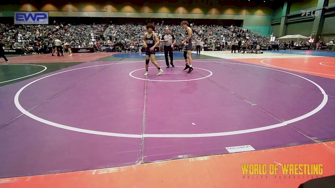 132 lbs Consi Of 32 #2 - Jonavin Keller, Oakridge Mat Club vs Ricky ...