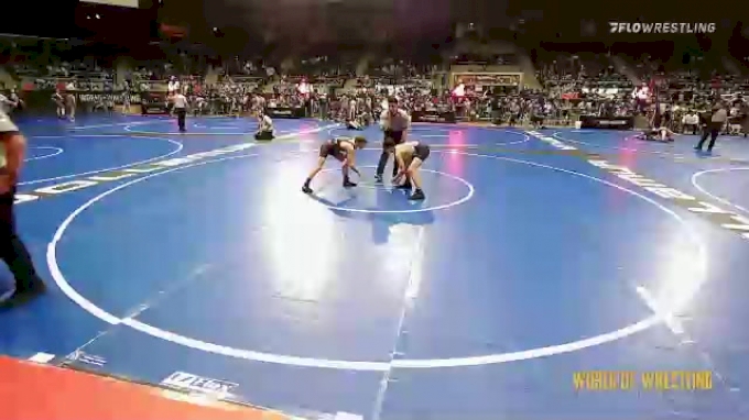 88 lbs Rd Of 32 - Jackson Crowder, R.A.W. vs Preston Waughtel, Purler ...