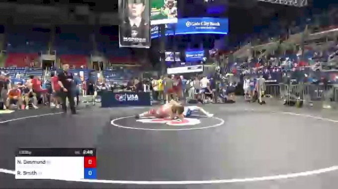 120 lbs Consi Of 32 #1 - Nathan Desmond, Pennsylvania vs Ryder Smith ...