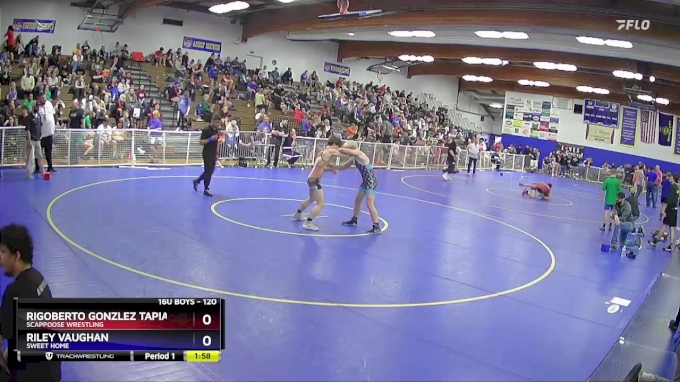 120 lbs Semifinal - Rigoberto Gonzlez Tapia, Scappoose Wrestling vs ...