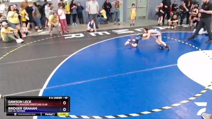 49 lbs Rr3 - Dawson Leck, Soldotna Whalers Wrestling Club vs Bridger ...