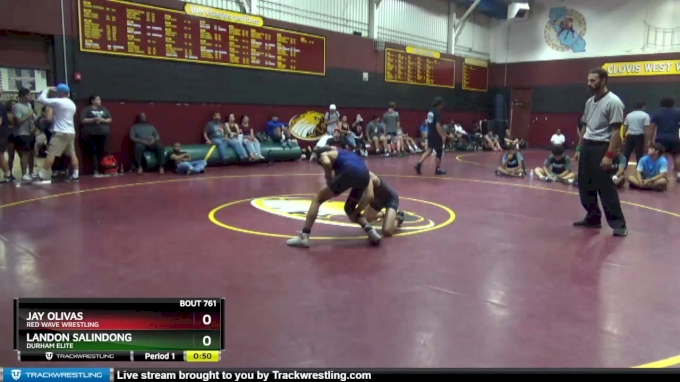 101 lbs 3rd Place Match - Landon Salindong, Durham Elite vs Jay Olivas ...