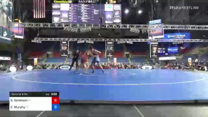 220 lbs Consi Of 8 #2 - Samuel Sorenson, New York vs Christopher Murphy ...
