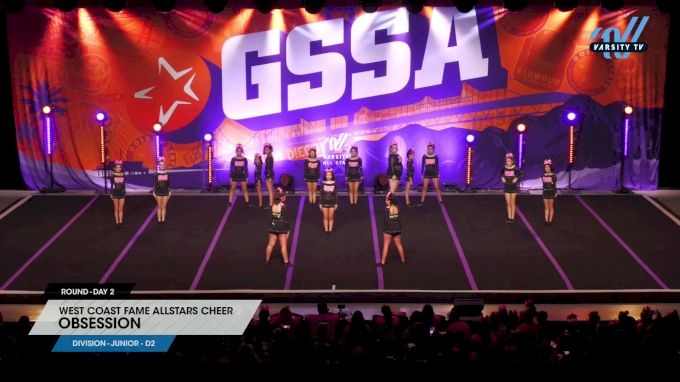 West Coast Fame Allstars Cheer - OBSESSION [2024 L1 Junior - D2 Day 2] 2024 GSSA Bakersfield ...