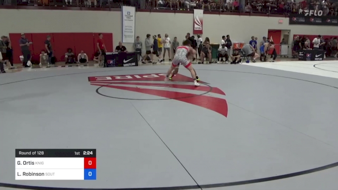 74 kg Round Of 128 - Gray Ortis, Knigths RTC vs Lane Robinson, Southern ...