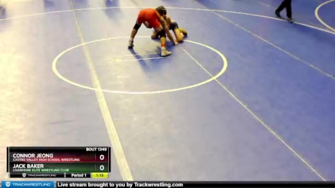 106 lbs Quarterfinal - Jack Baker, Livermore Elite Wrestling Club vs ...
