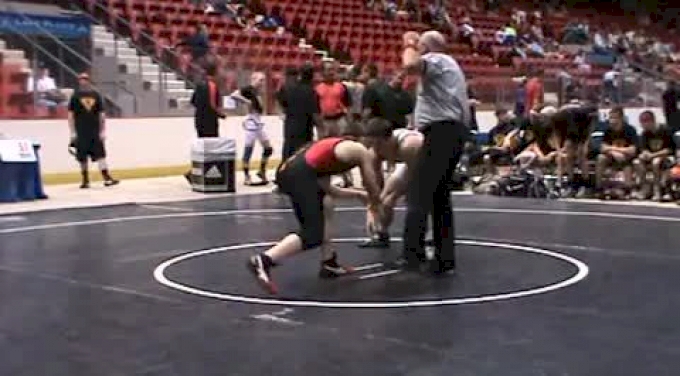 157 lbs, HS match, Doug Hamann-Iron Horse vs. Brian Adriance-Titans