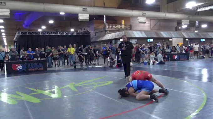 122 lbs Quarters - Regina Stoeser, Berge Elite Wrestling Academy vs ...