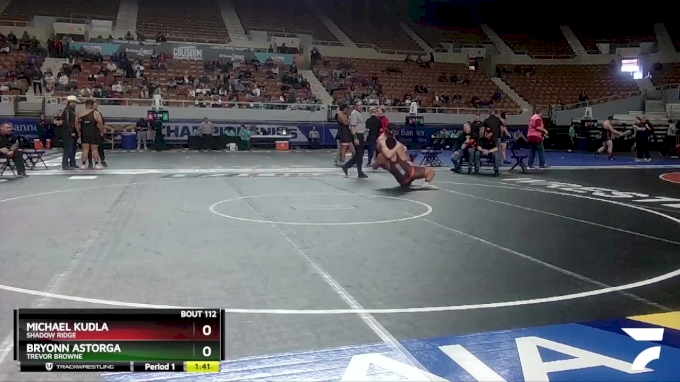D1-285 lbs Champ. Round 1 - Michael Kudla, Shadow Ridge vs Bryonn ...