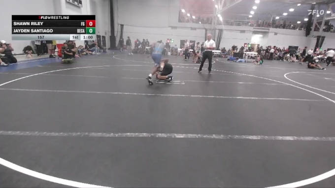 157 lbs Round 2 (6 Team) - Shawn Riley, Frost Gang vs Jayden Santiago, BECA