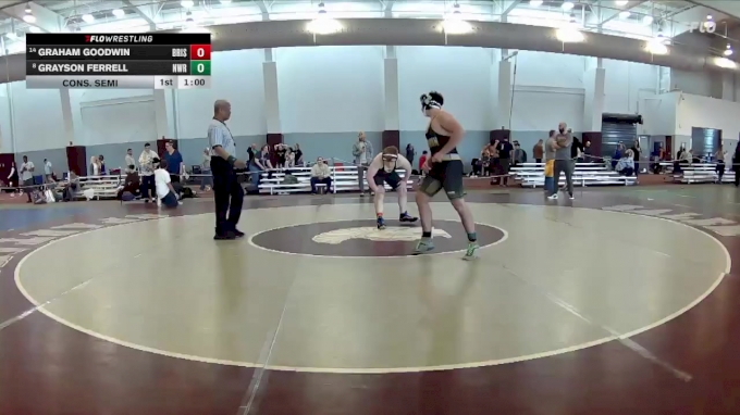 190 lbs Cons. Semi - Grayson Ferrell, Noke Wrestling RTC vs Graham ...