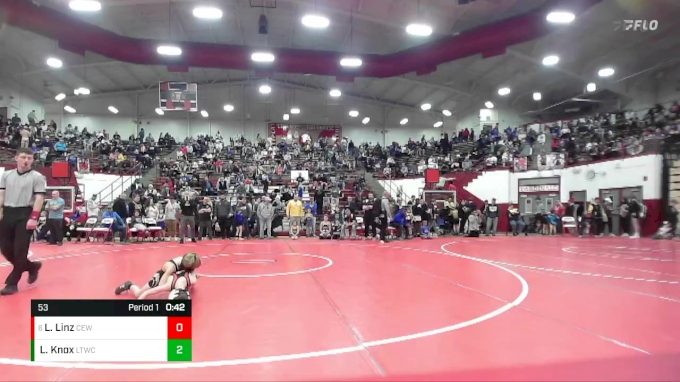 53 lbs 7th Place Match - Luke Linz, CEWA vs Luke Knox, Lebanon Tiger ...