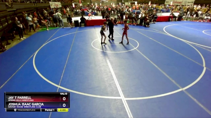78 lbs Quarterfinal - Jay T Farrell, Spring Hills Wrestling vs Joshua ...