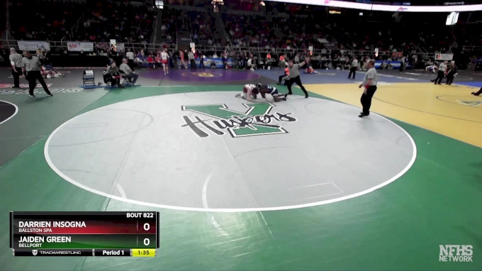 I-215 lbs Semifinal - Jaiden Green, Bellport vs Darrien Insogna ...