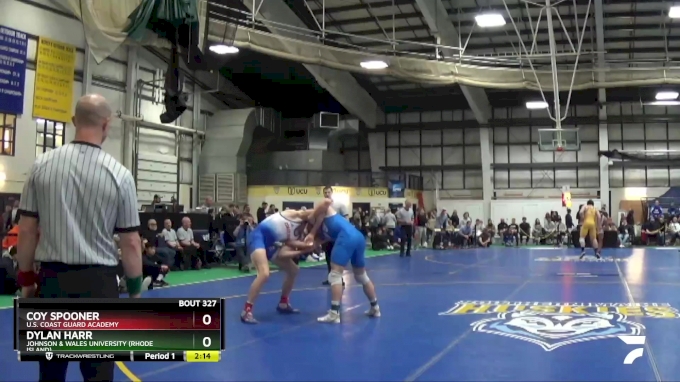 197 lbs 1st Place Match - Coy Spooner, U.S. Coast Guard Academy vs ...
