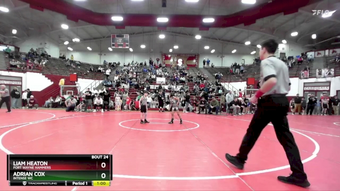 60-63 lbs Quarterfinal - Adrian Cox, Intense WC vs Liam Heaton, Fort ...