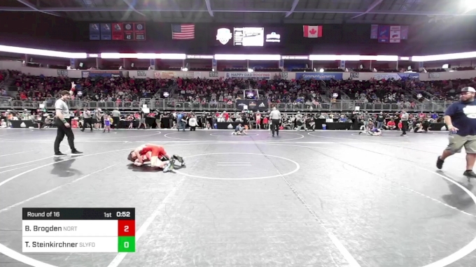 85 lbs Round Of 16 - Baker Brogden, North Desoto Wrestling Academy vs ...