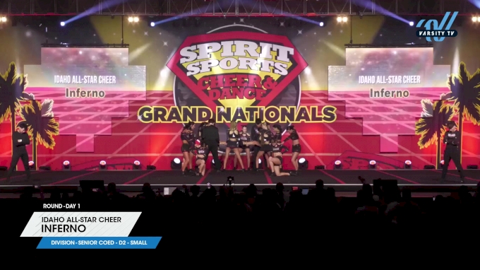 Idaho All-Star Cheer - Inferno [2024 L3 Senior Coed - D2 - Small Day 1 ...