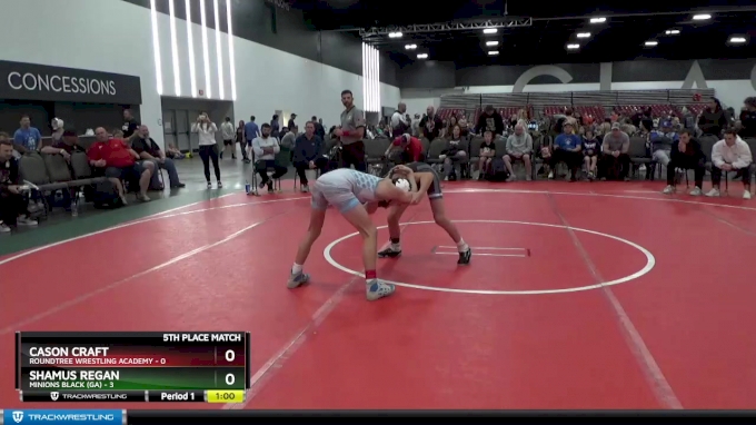 90 lbs Placement Matches (8 Team) - Shamus Regan, Minions Black (GA) vs ...
