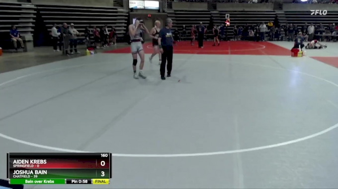 235 lbs Quarterfinals (8 Team) - Brody Jensen, Springfield vs Brenden ...