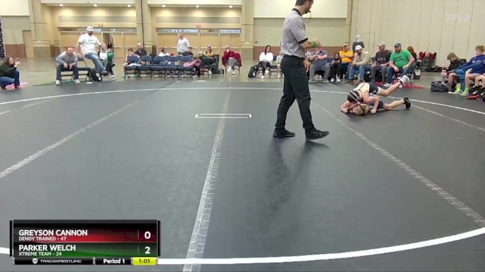 100 lbs Round 6 (8 Team) - Parker Welch, Xtreme Team vs Greyson Cannon ...