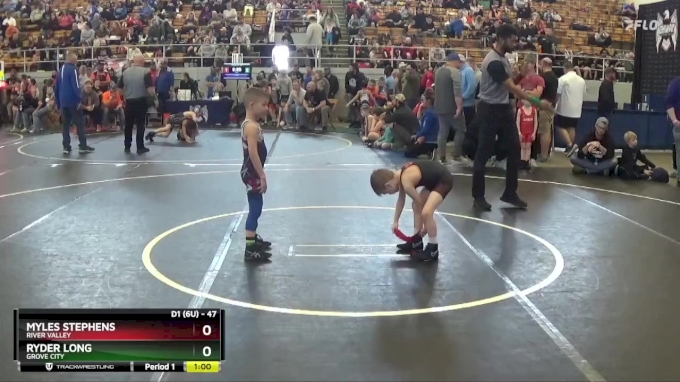 47 lbs Cons. Round 2 - Myles Stephens, River Valley vs Ryder Long ...