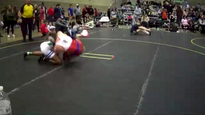 143 lbs Cons. Round 3 - Roderick Owens, Unattached vs Ethan Thomas ...