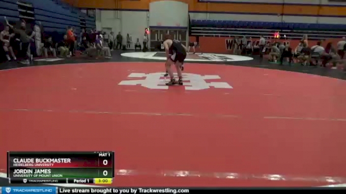 141 lbs Champ. Round 1 - Jordin James, University Of Mount Union vs ...