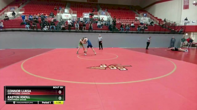 157 lbs Round 1 - Connor Luksa, San Antonio Johnson vs Easton Knoll ...