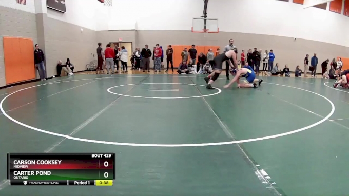 190 lbs Cons. Round 3 - Carson Cooksey, Midview vs Carter Pond, Ontario