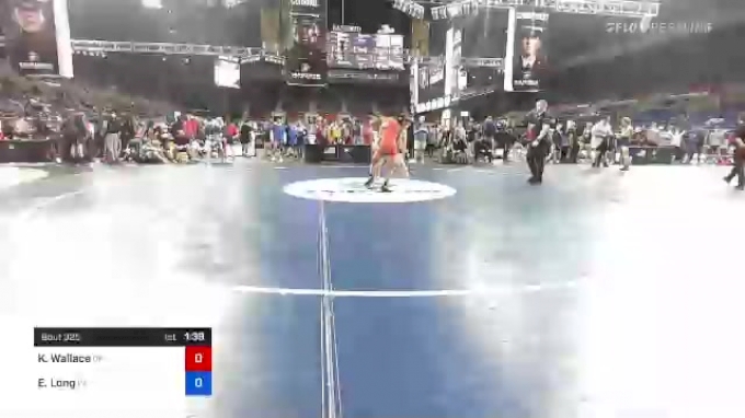 132 lbs Round Of 64 - Kaden Wallace, Oklahoma vs Elias Long, Pennsylvania