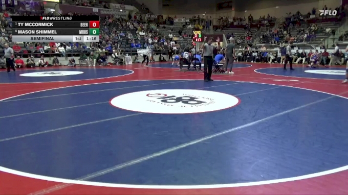 5A 138 lbs Semifinal - Ty Mccormick, Beebe vs Mason Shimmel, Mountain Home