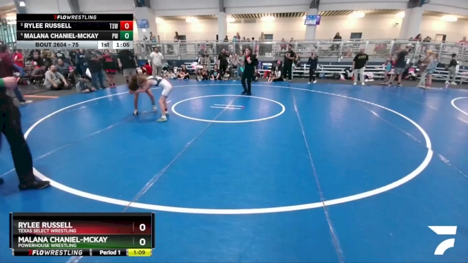 75 lbs 1st Place Match - Malana Chaniel-McKay, Powerhouse Wrestling vs ...