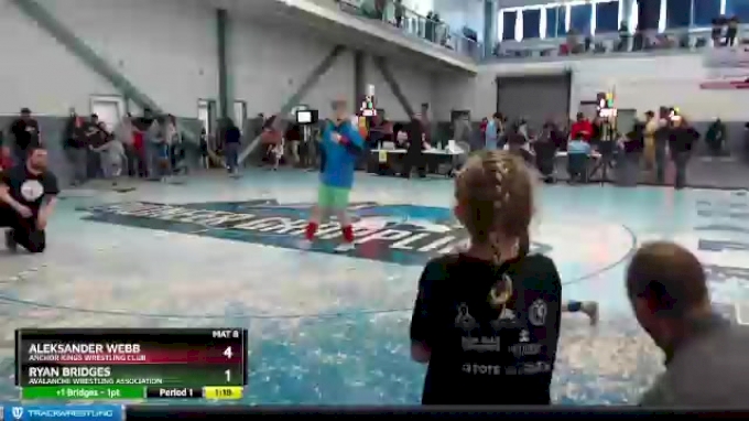 49 lbs Round 2 - Ryan Bridges, AVALANCHE WRESTLING ASSOCIATION vs ...