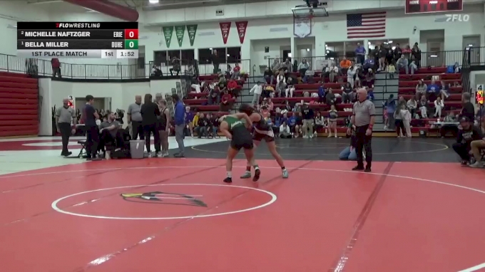 135 lbs 1st Place Match - Bella Miller, Dubuque Hempstead vs Michelle ...