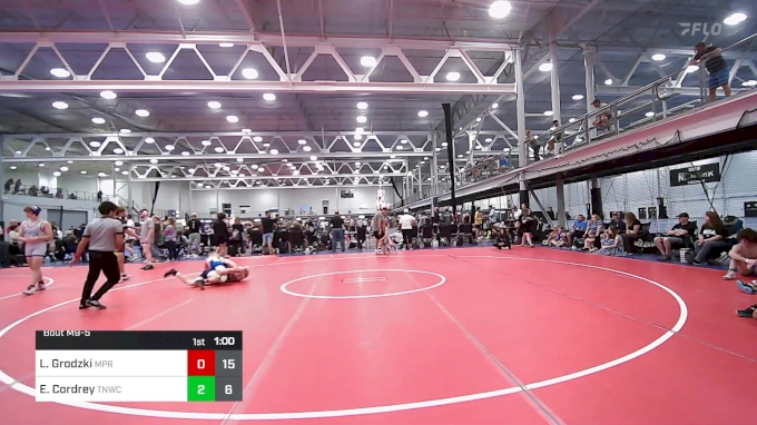 134 lbs Rr Rnd 5 - Lukas Grodzki, MPR vs Evan Cordrey, Team Nauman ...