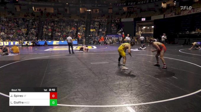 157 lbs Round Of 32 - Jackson Spires, Virginia Tech vs Logan Gioffre ...