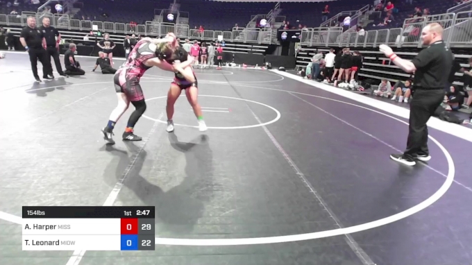 154 lbs Rr Rnd 1 - Avery Harper, Missouri Outlaws vs Tynsley Leonard ...