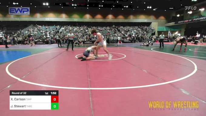 170 lbs Round Of 32 - Xander Carlson, Timpanogos Wrestling vs Justus ...