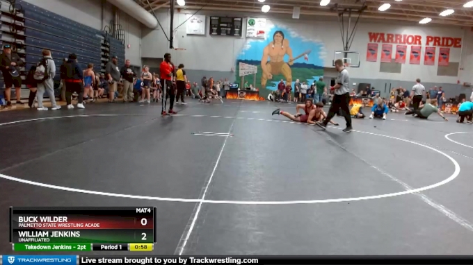 150/170 2nd Place Match - Buck Wilder, Palmetto State Wrestling Acade ...