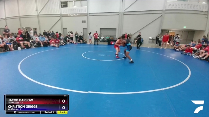 160 lbs 2nd Wrestleback (8 Team) - Jacob Barlow, Tennessee vs Christion ...