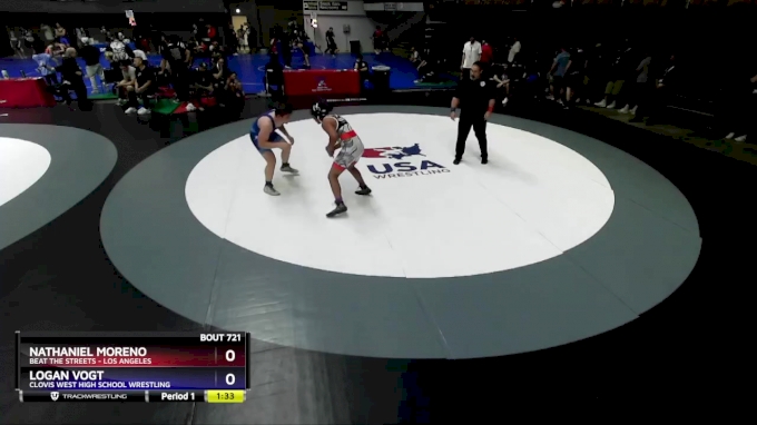 175 lbs Cons. Round 4 - Nathaniel Moreno, Beat The Streets - Los ...