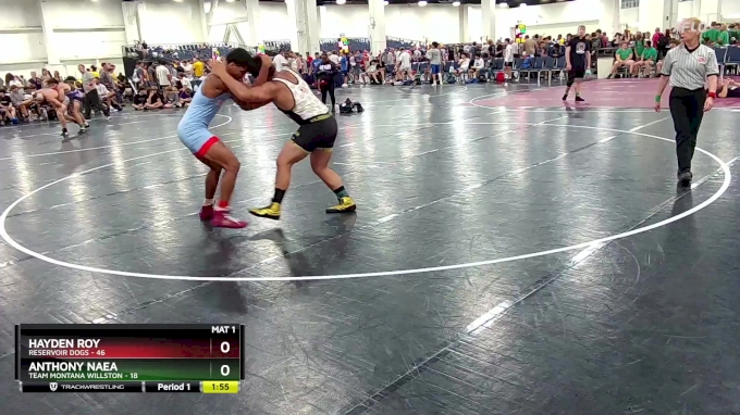 215 lbs Round 2 (10 Team) - Hayden Roy, Reservoir Dogs vs Anthony Naea ...