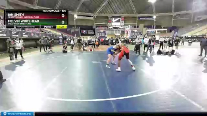 195 lbs Semifinal - Melvin Whitehead, Gold Rush Wrestling vs Ian Smith ...