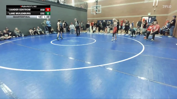 85 lbs Quarterfinal - Xander Edstrom, Upper Valley Aces Wresstling vs ...