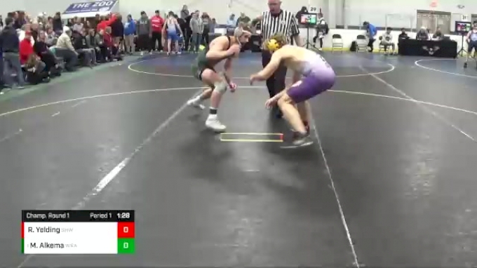 163 lbs Champ. Round 1 - Max Alkema, Western Region Affiliated vs ...