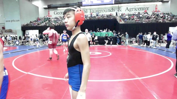 77 lbs Quarterfinal - David Versele, Walton Takedown Club vs Isaac Jung ...