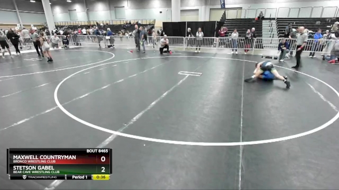 108 lbs Semifinal - Stetson Gabel, Bear Cave Wrestling Club vs Maxwell ...