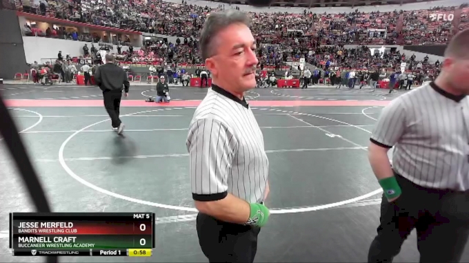 67 lbs Champ. Round 1 - Jesse Merfeld, Bandits Wrestling Club vs ...